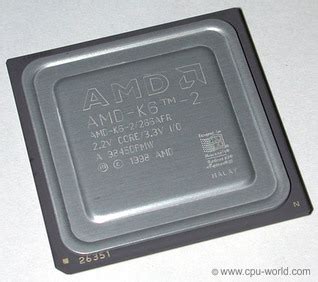 AMD K6-2 266 MHz - AMD-K6-2/266AFR