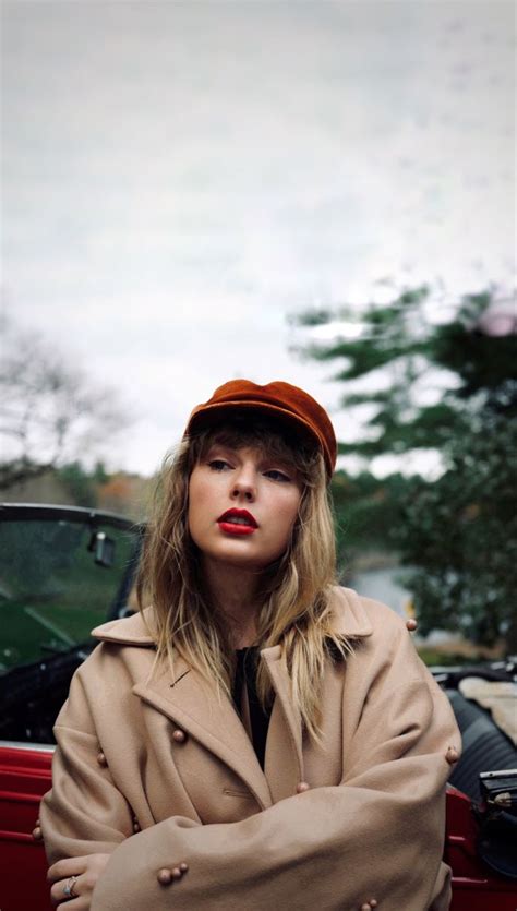 Taylor Swift Red Photoshoot Wallpaper