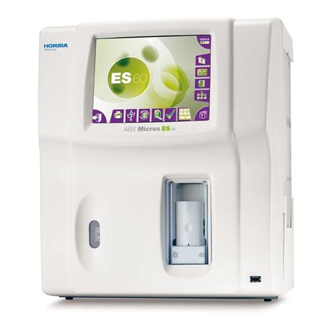 Horiba Hematology Analyzer Model Abx Micros Es 60 At ₹ 350000unit In