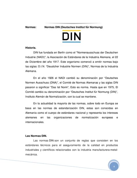 Guia De Normas Din Aplicadas Para El Dibujo Mecánico Apuntes De