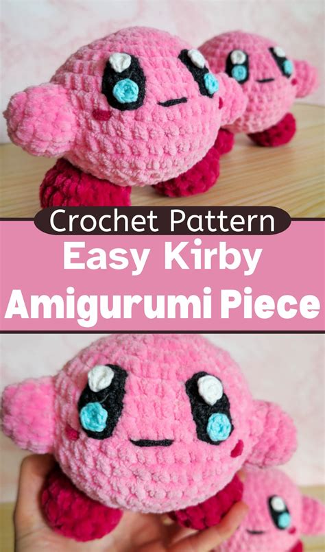 Crochet Kirby Amigurumi Piece Yours Patterns