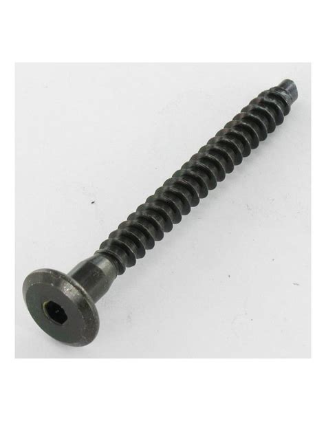 Vis Dassemblage Confirmat Tête Ronde Large Hexagonal Creux 7x50 Acier