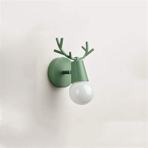 Nordic Deer Wall Light Modern Wall Lights Indoor Metal Lighting
