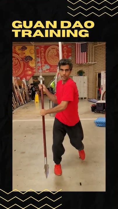 Traditional Chinese Weapons Training Guan Dao Youtube