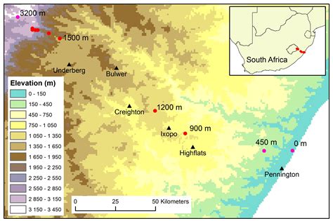 Sani Pass Elevation Gradient Project Mark Robertson