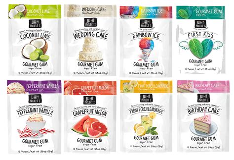 Project 7 Sugar Free Gum Birthday Cake 12 Pouches 144