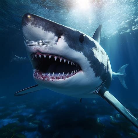 Premium Ai Image The White Shark