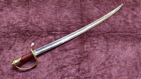 Aluminum Brass Hilt Cutlass — Jesse Belsky Stageswords