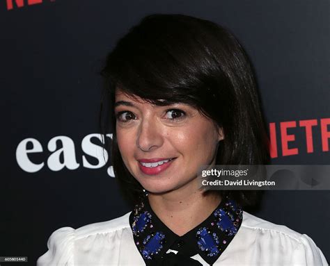 Actress Kate Micucci Attends The Premiere Of Netflixs Easy At The