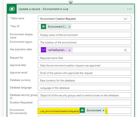 Coe Starter Kit Env Request Create Approved Environment Fails To