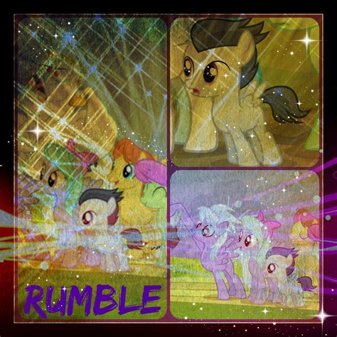 Mlp Rumble The Filly Collage By Krazykari On Deviantart