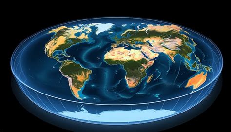 Premium Photo A Map Showing The Geographical Distribution Of The World