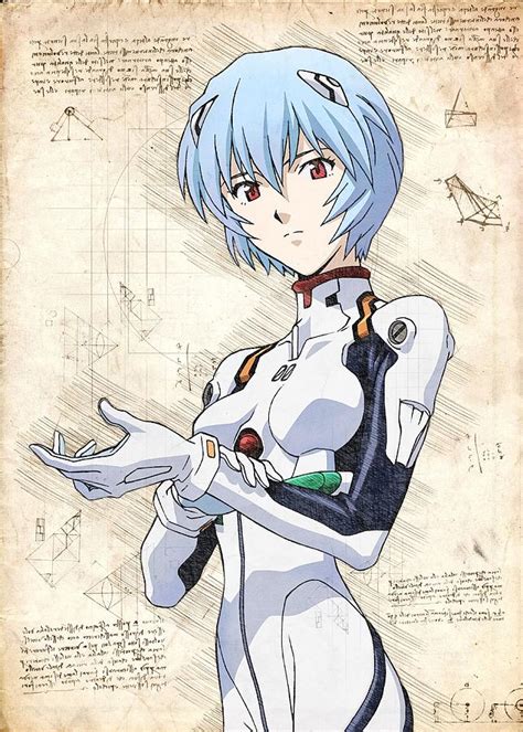 Rei Ayanami Artwork Digital Art By Big Mart Fine Art America