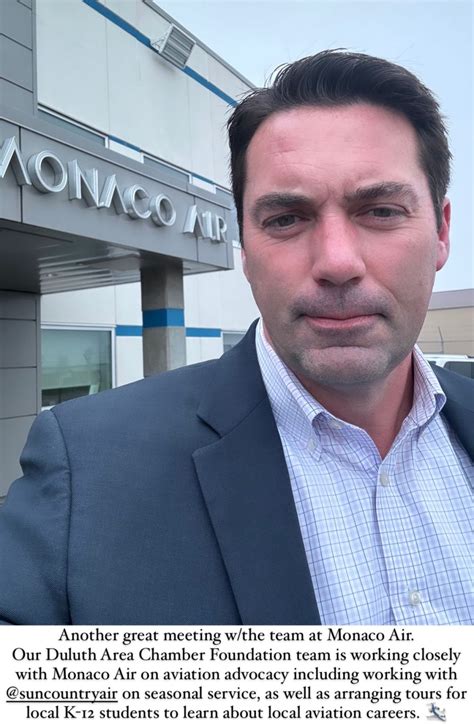 Daniel Fanning On Linkedin Another Great Meeting With Monaco Air Our Duluth Area Chamber Of