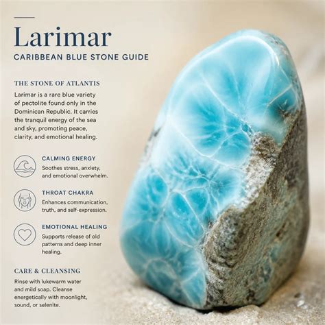 Larimar Caribbean Blue Stone Guide — Sagestone