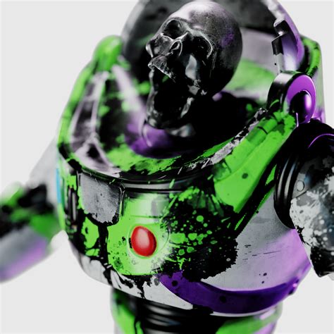 😵 Buzz Lightyear Dead Buzz Lightyear Unique Design Separate Parts