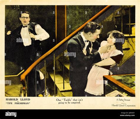 Poster Lobby Karte Für Das Harold Lloyd Fahrzeug 1925 The Freshman
