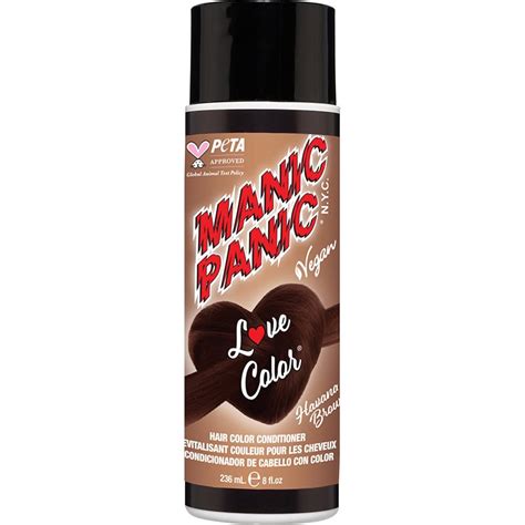 Manic Panic Love Color Hair Color Conditioner Havana Brown 236ml