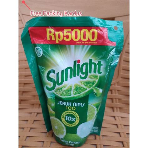 Jual Sunlight Jeruk Nipis 210ml Shopee Indonesia