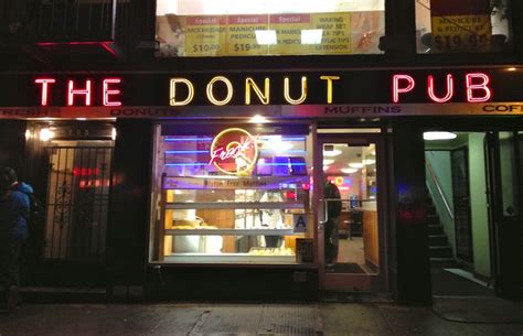 Gorgeous Neon Signs At The Donut Pub