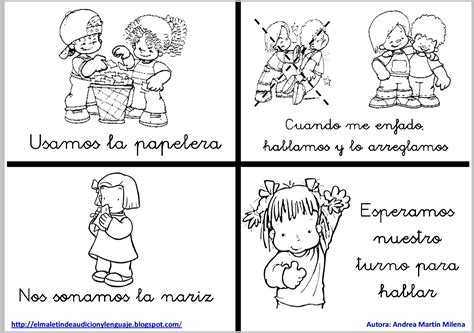 Dibujos Sobre Normas De Convivencia En El Aula Imagui