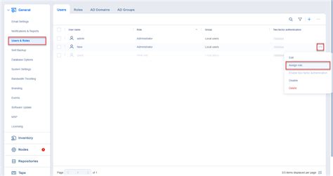 Assigning Role To Local User