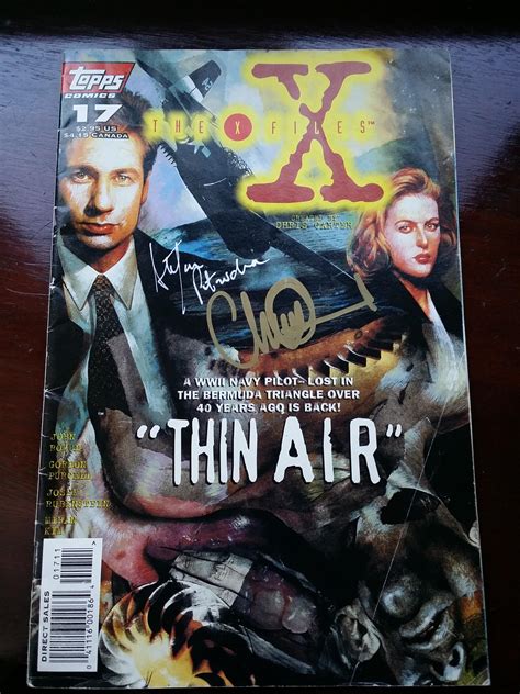 I Found This X Files Comic At A Car Boot Sale Signed By Someone
