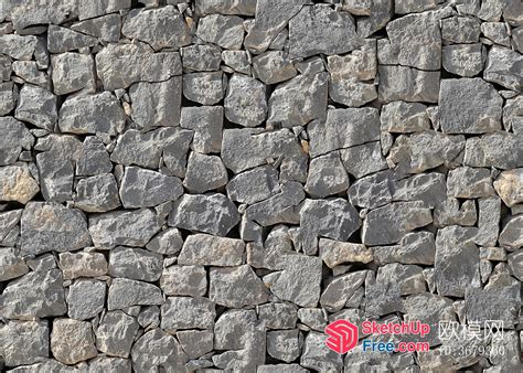 Seamless Outdoor Building Wall Exterior Wall Tiled Wall Sketchup Free