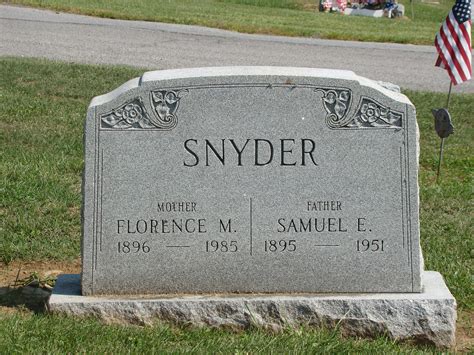 Samuel Eldon Snyder 1895 1951 Mémorial Find A Grave