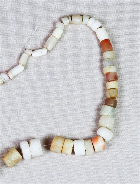 63 Ancient Or Antique Cylindrical Stone Beads Etsy