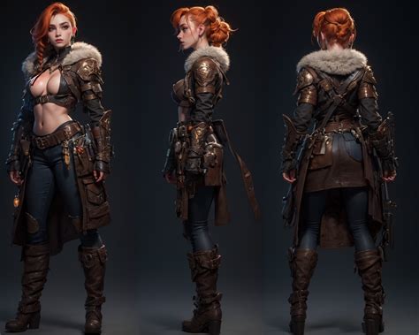 Artstation 293 Sexy Outfit Fantasy Beauty Isekai Characters