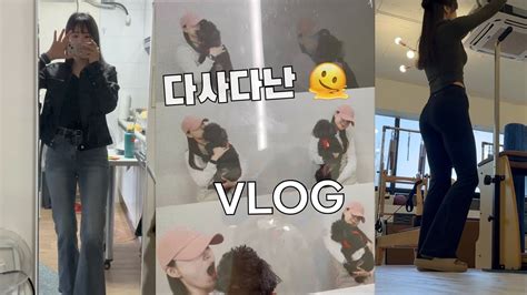 Vlog 필라테스 강사 인생은 나와의 싸움 🤜🏻🤛🏻 재점검 주간 영화승부 수업 헬스 레오랑 인생네컷🐕‍🦺 Youtube