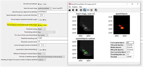Considering Mask As The Image Boundary Using Identifyprimaryobjects Module In Cellprofiler