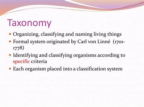 Criteria For Classification Of Microbes Pptx