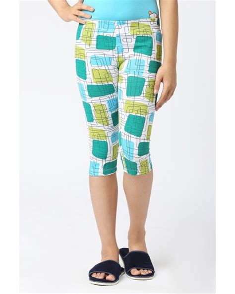 Buy Sini Mini Girls All Over Printed Capri Pack Of 1 Online At Best Prices In India Jiomart