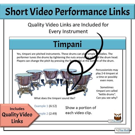 Musical Instrument Families Elementary Music Lesson And Worksheet Percussion Frau Musik Usa