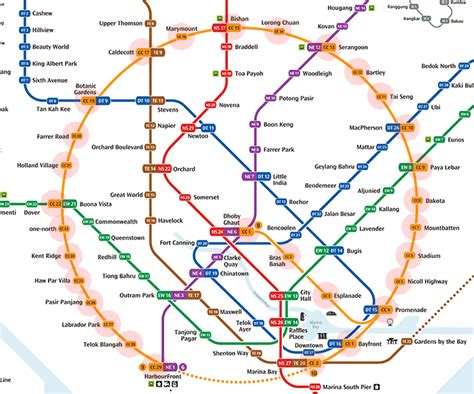 Map Of Singapore Mrt Circle Line Maps Of The World My Xxx Hot Girl