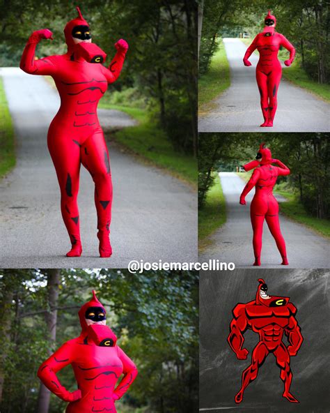 Crimson Chin Costume