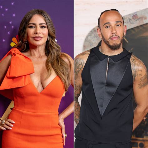 Sofia Vergaras Lunch With F1 Driver Lewis Hamilton Was Not A Date Us Weekly
