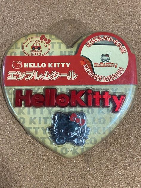 Hello Kitty Car Emblem On Carousell