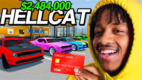 Buying Every Hellcat In Roblox Driving Empire Youtube