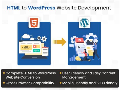 convert website from html to wordpress upwork