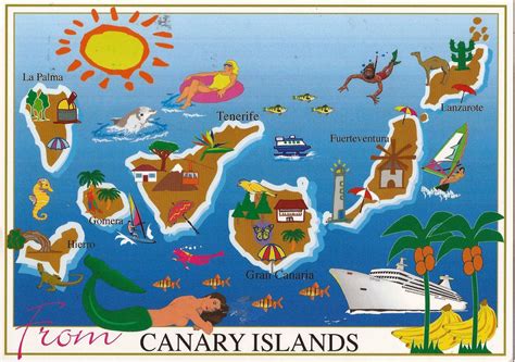 Canary Islands Map New Records Of The Land And Freshwater Molluscs Of