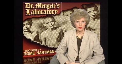 From The 60 Minutes Archives Survivors Of Josef Mengeles Twin
