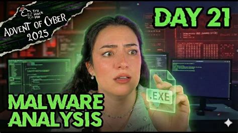 Malware Analysis Walkthrough Tryhackme Aoc 2025 Day 21 Youtube