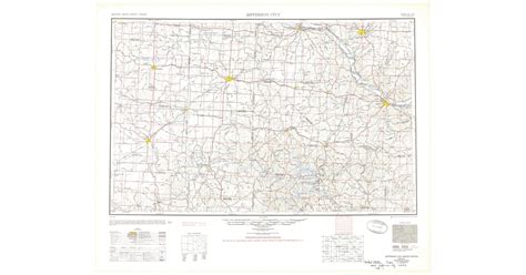 1950s Maps Of Osage Beach Mo Pastmaps