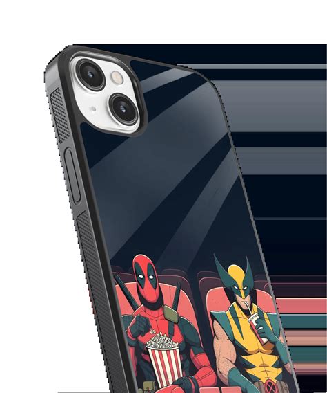 Deadpool Wolverine Glass Case Wrapstore
