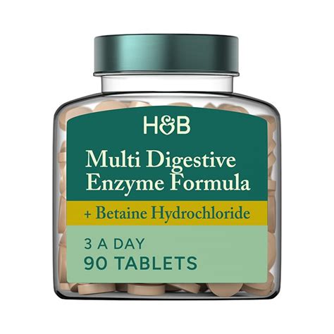 Multi Digestive Enzyme Formula 90 Tablets Handb