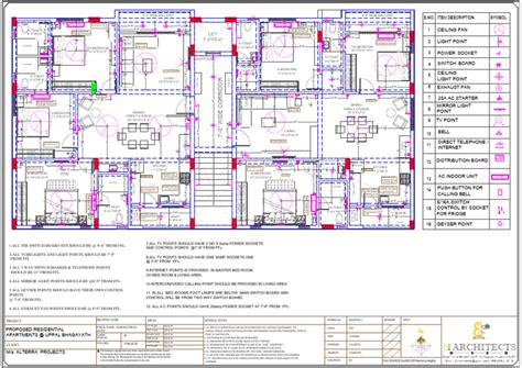 Typical Floor Plan R1 Slab Electric Layout 1 Pdf Home