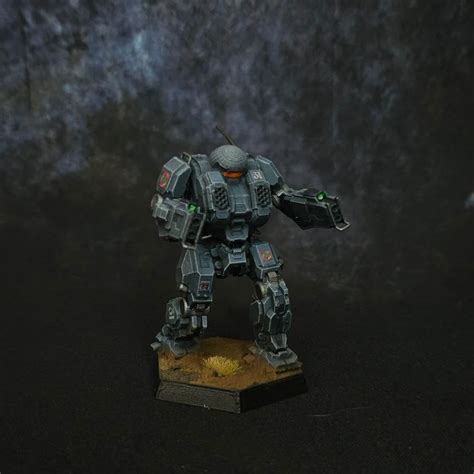 3d Print Of Dv 6m Dervish For Battletech By Joshwitham